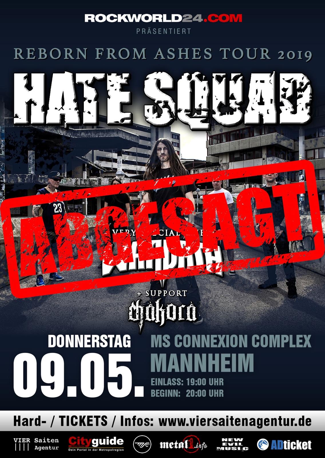 Hate Squad - MS Connexion Complex Mannheim